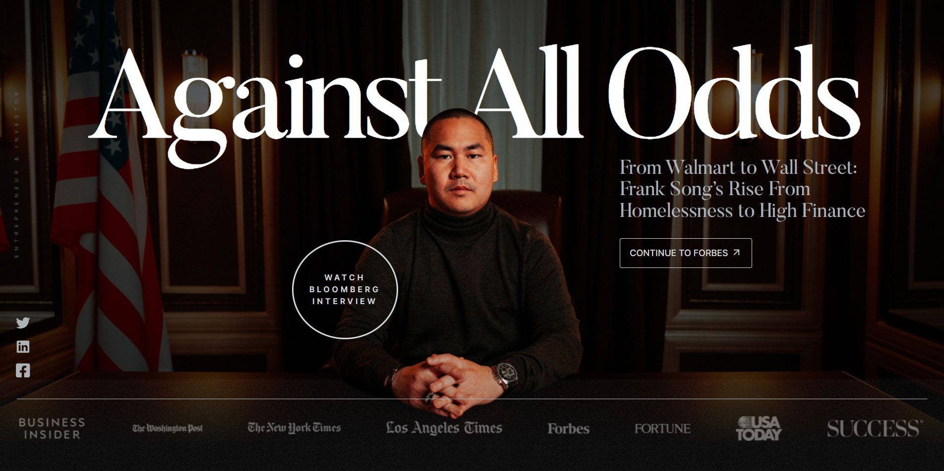 Frank Song | Private Equity Investor & Entrepreneur